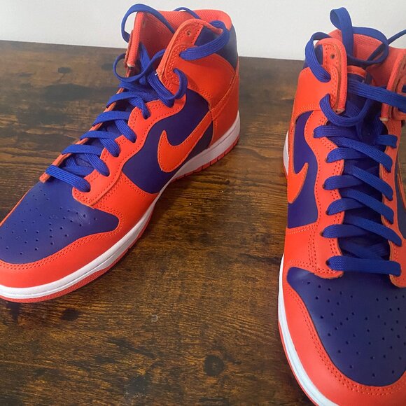 Nike | Shoes | Nike Dunks High Top Knicks | Poshmark